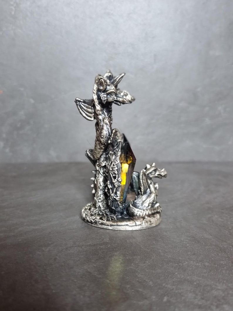 Dragons at Play 3147, Tudor Mint Myth and Magic Vintage Pewter Dragon ...
