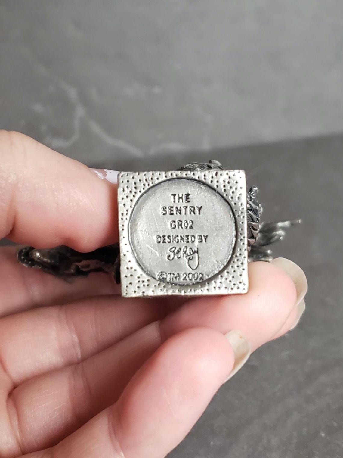 The Sentry. Tudor Mint GR02. Myth and Magic Vintage Pewter Collectable ...