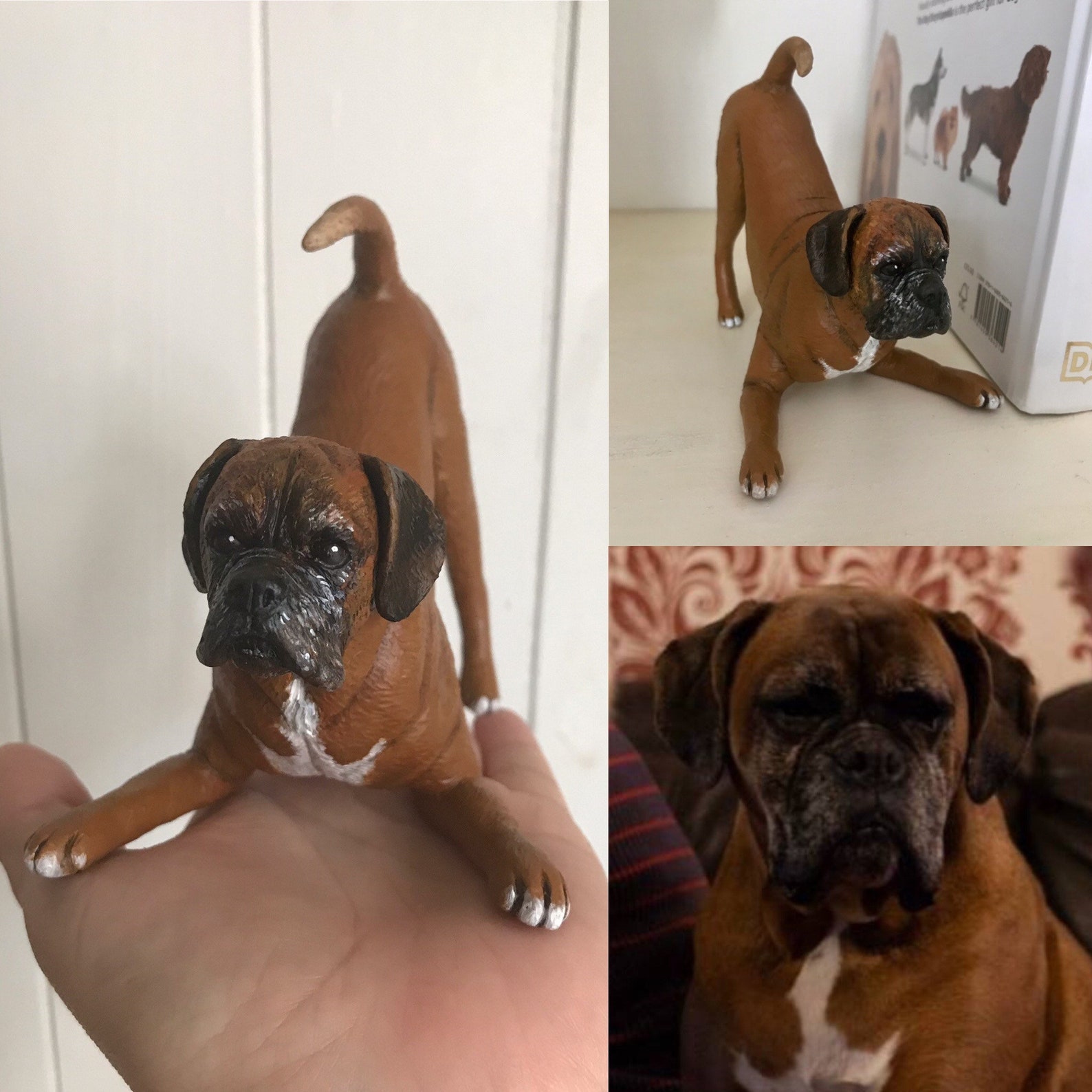 Polymer Clay Personalised Custom Made Pet Replica Sculpture - Etsy