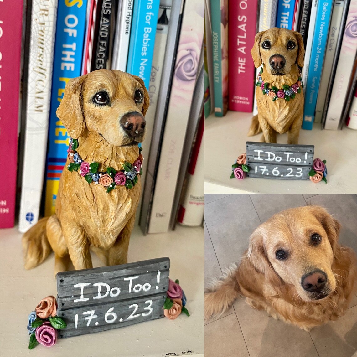 Polymer Clay Personalised Custom Made Pet Replica Sculpture - Etsy