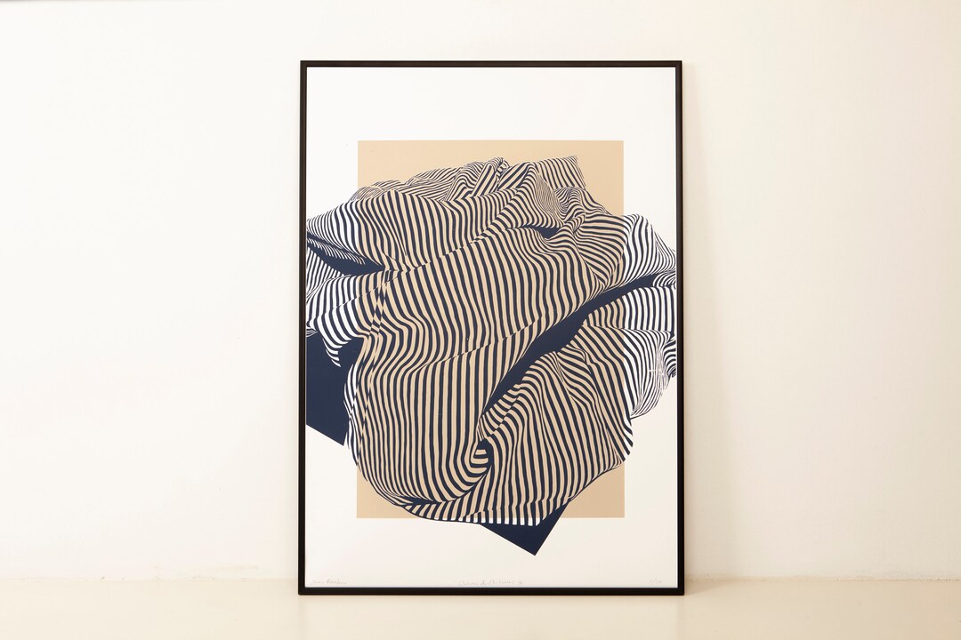 Screen Printing Glitches & Stitches 2 50x70 Cm - Etsy