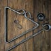 Outdoor Dinner Bell Triangle - Etsy