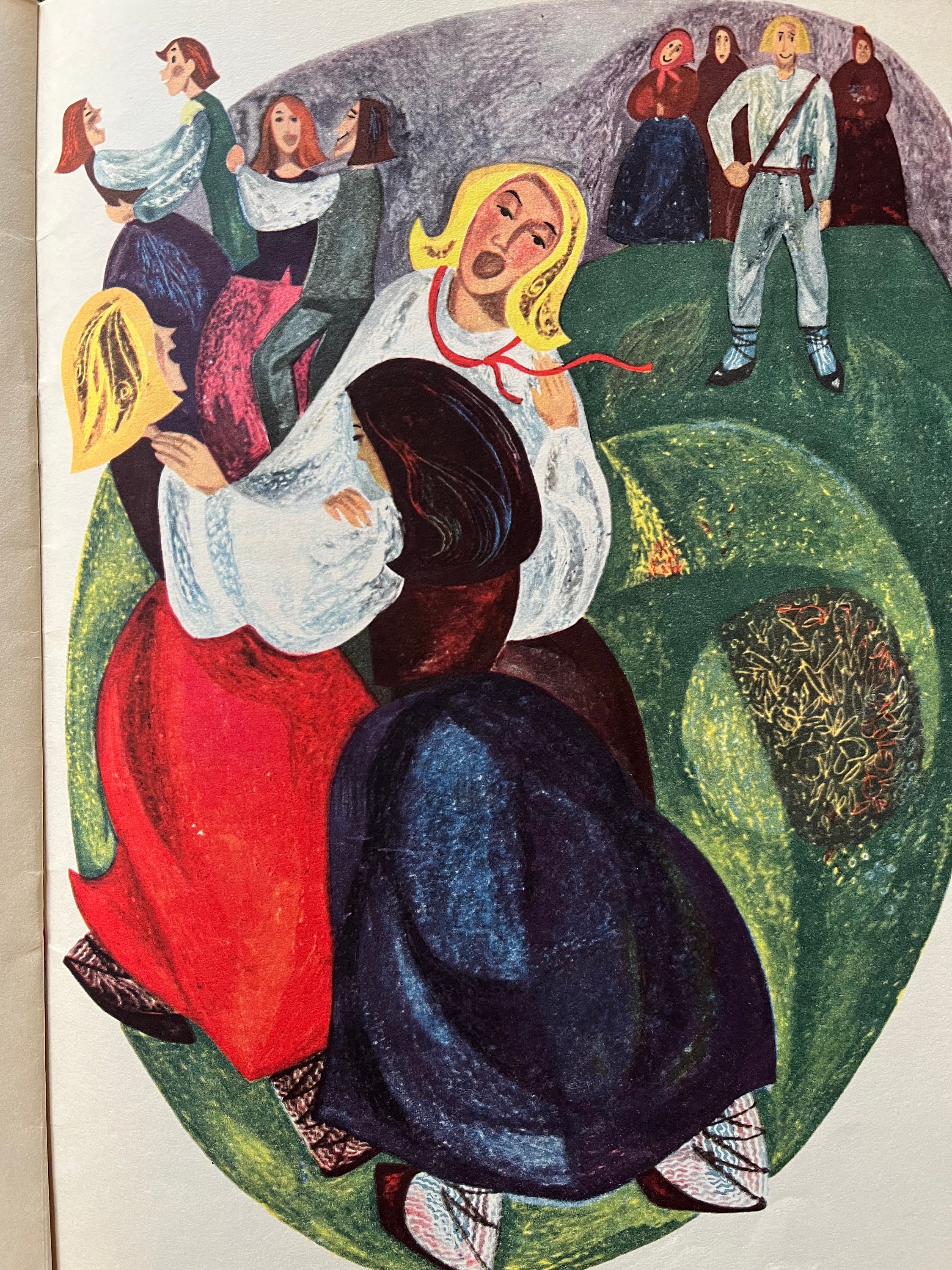 1968 Estonian Vintage Book Folk Tales Fr.r Kreutzwald Tark Mees Taskus ...