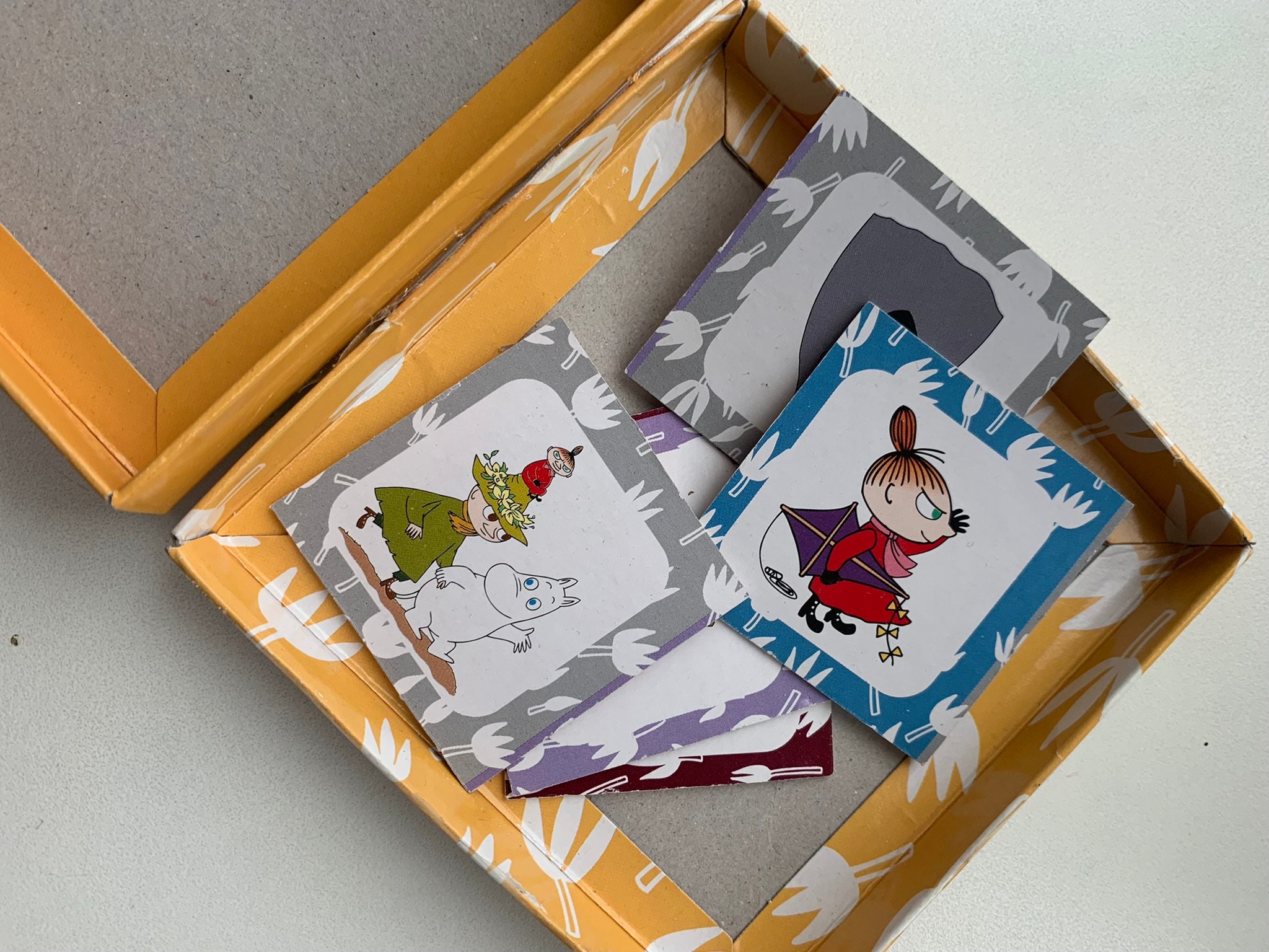 MUMIN Memory Game Vintage Max Game Kids Pre_school Age - Etsy