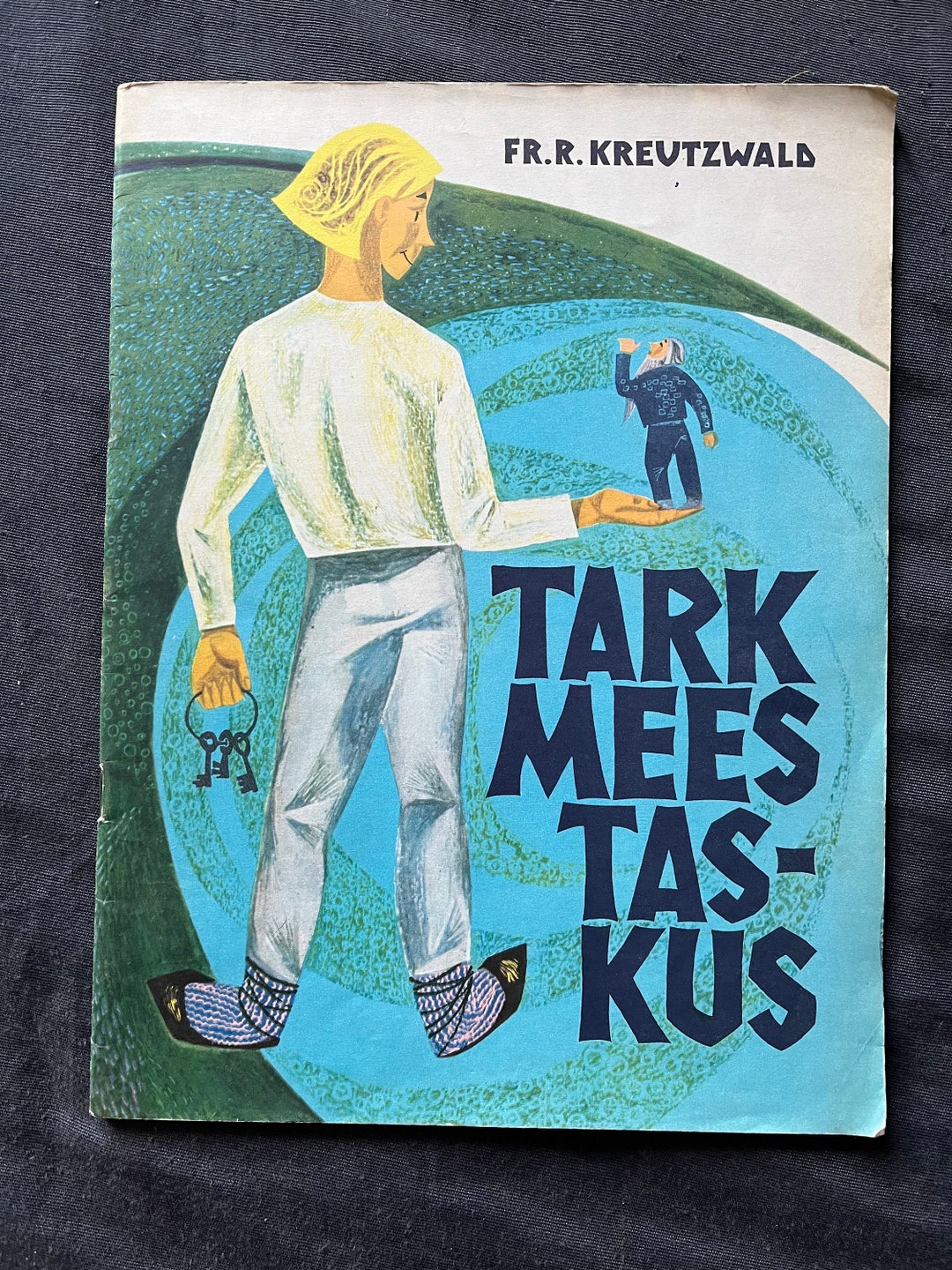 RESERVED 1968 Estonian Vintage Book Folk Tales Fr.r Kreutzwald Tark ...