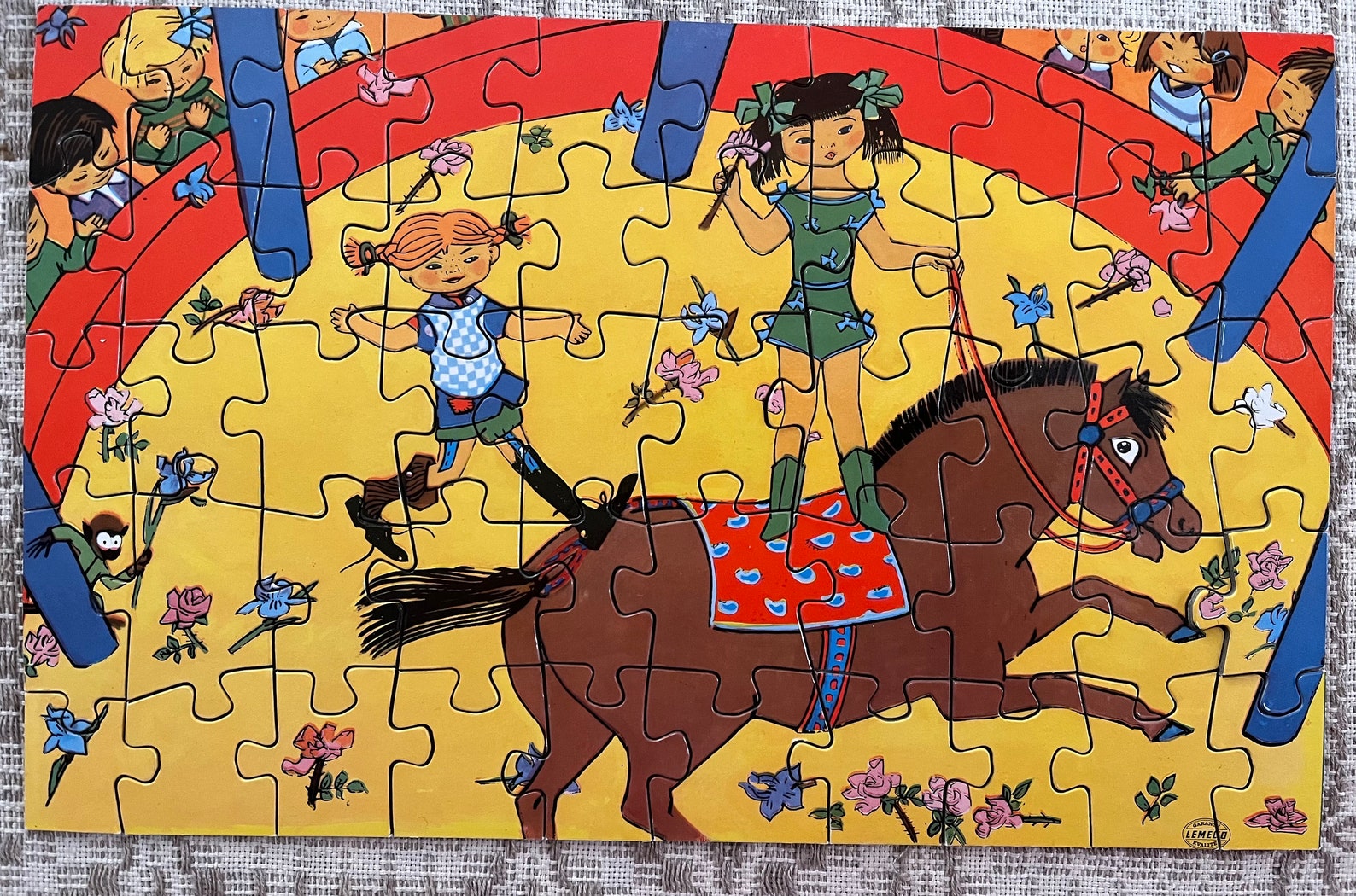 Pippi Longstocking 2000s Swedish Vintage Jigsaw 50 Pieces Astrid ...
