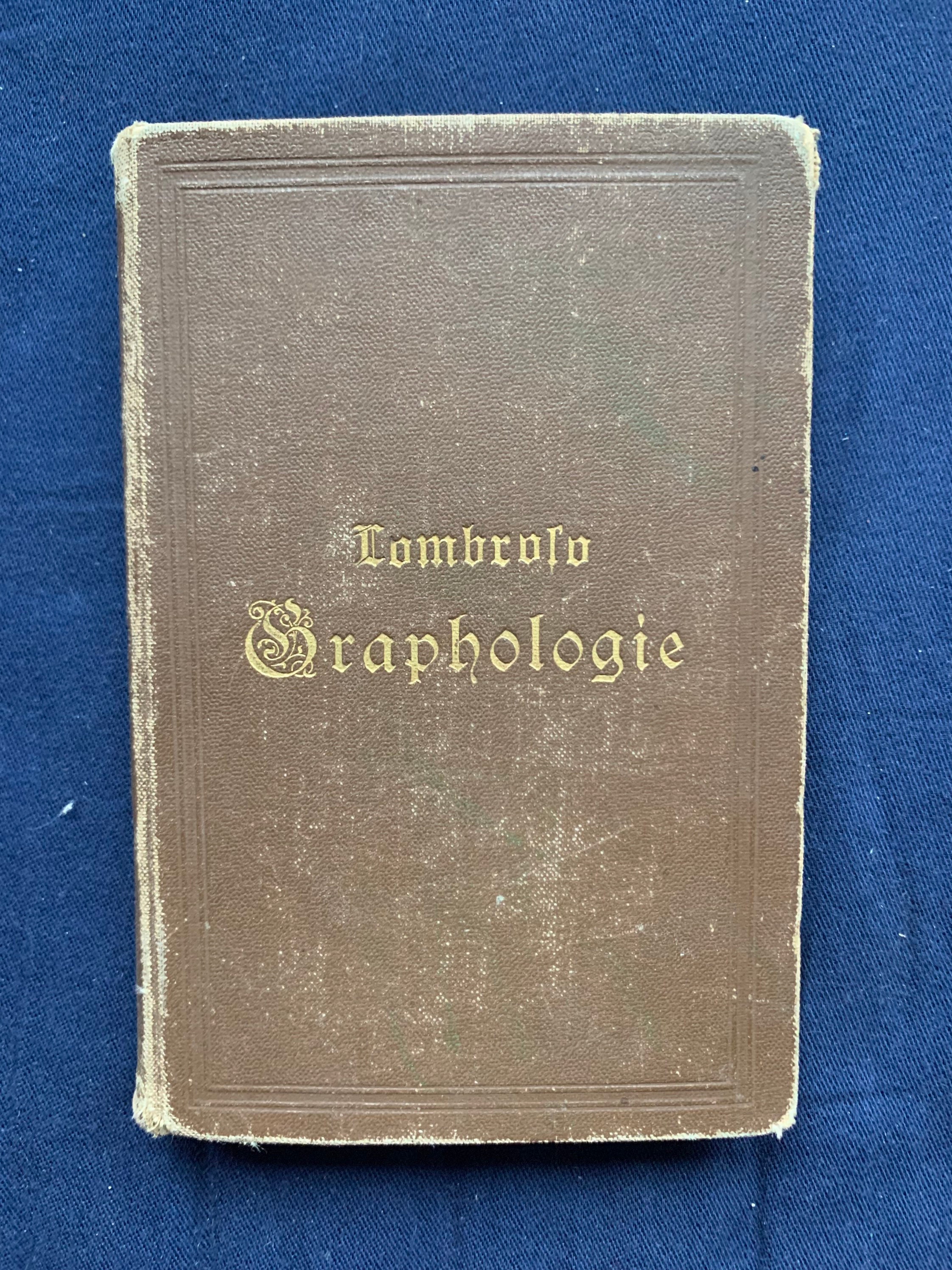 1920s Graphologie German Antique Book Old German Bookstore Leupzig ...