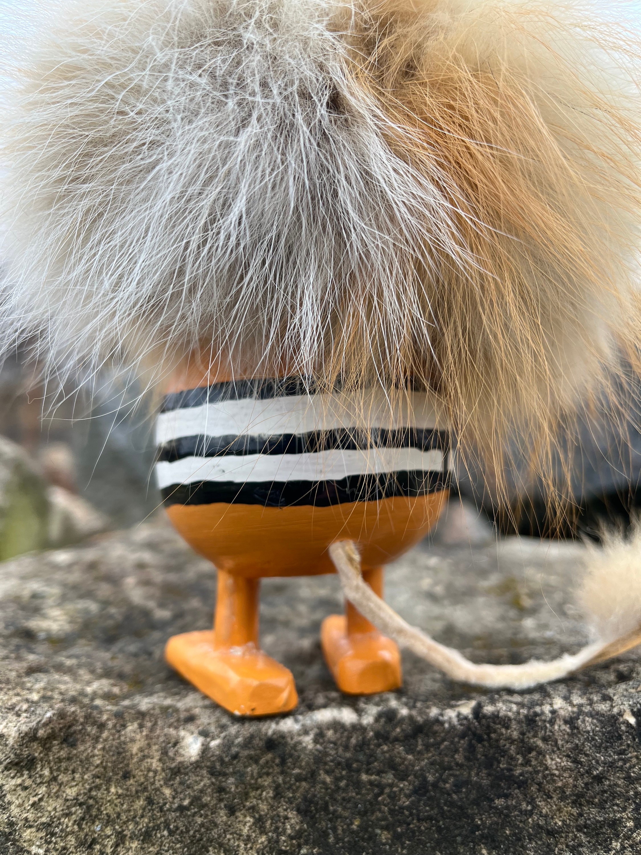 Swedish Troll Figurine Cute Doll Decor Folk Art Table Decoration Nordic ...