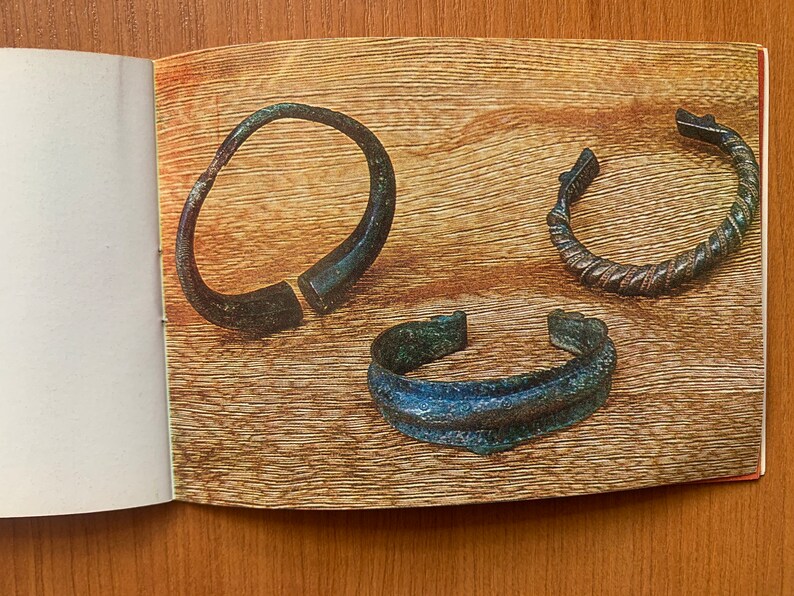 1973 Ancient Latvian Jewellery Bronze Riga Leaflet Vintage Latvia ...