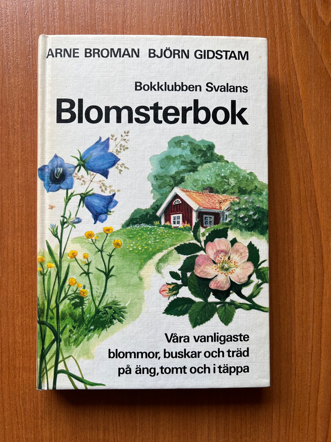 1974 Swedish Vintage Botanical Reference Book Plants Flowers ...