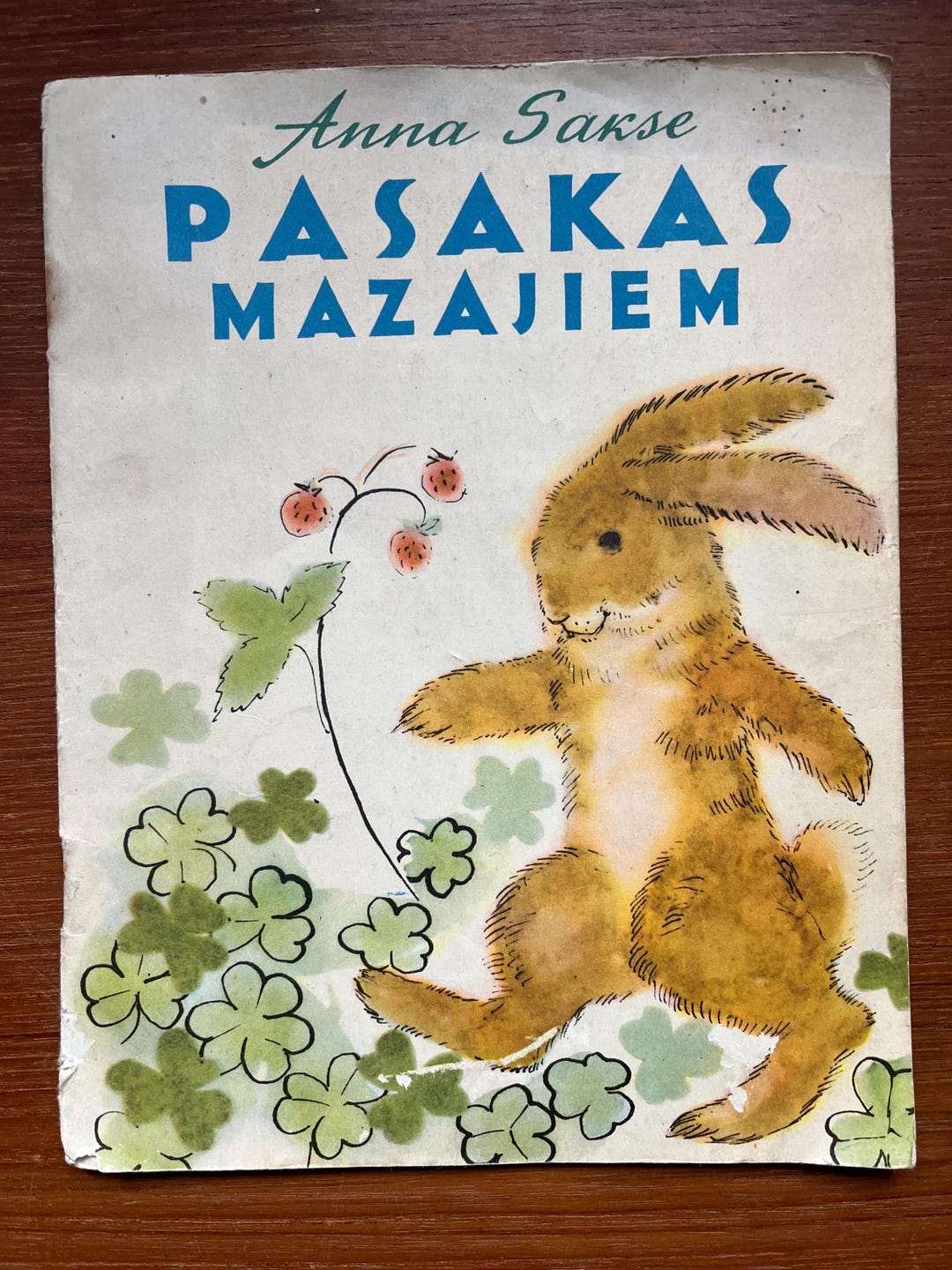 1960 Anna Sakse Latvian Fairy Tales Book Pasakas Mazajiem книги ссср ...