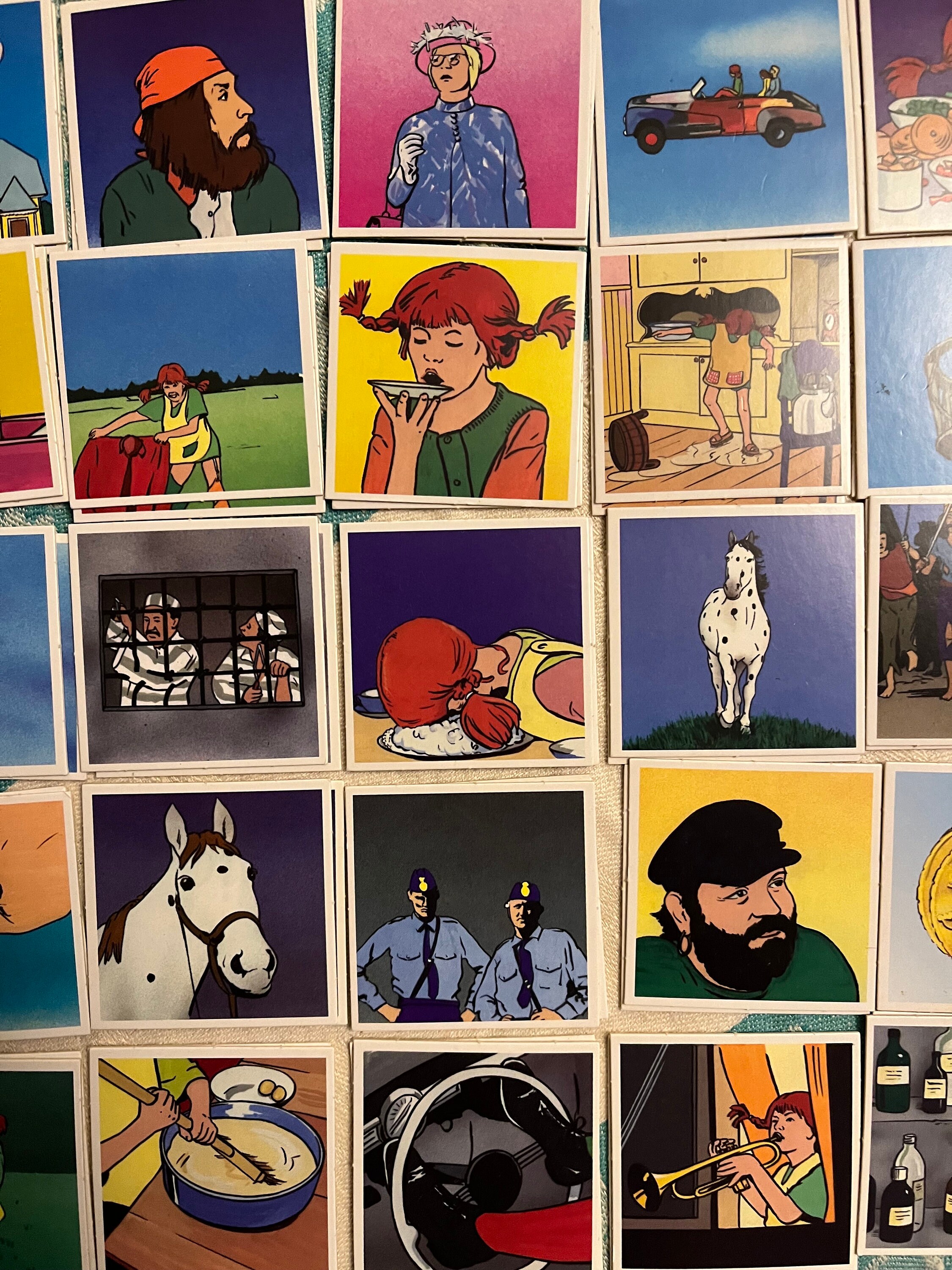 1983 BRIO Pippi Longstocking Memory Game Kids Pre_school Age ...