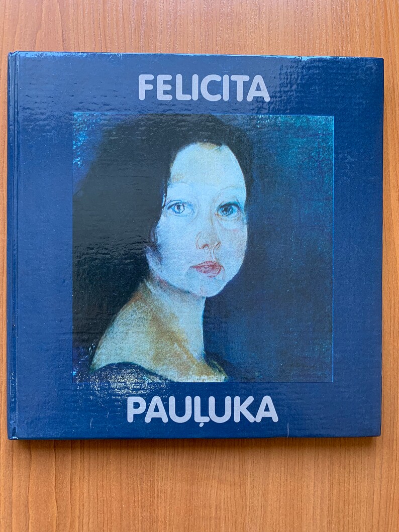 1986 Latvian Art Book Felicita Pauļuka Oil and Pastel Nude - Etsy