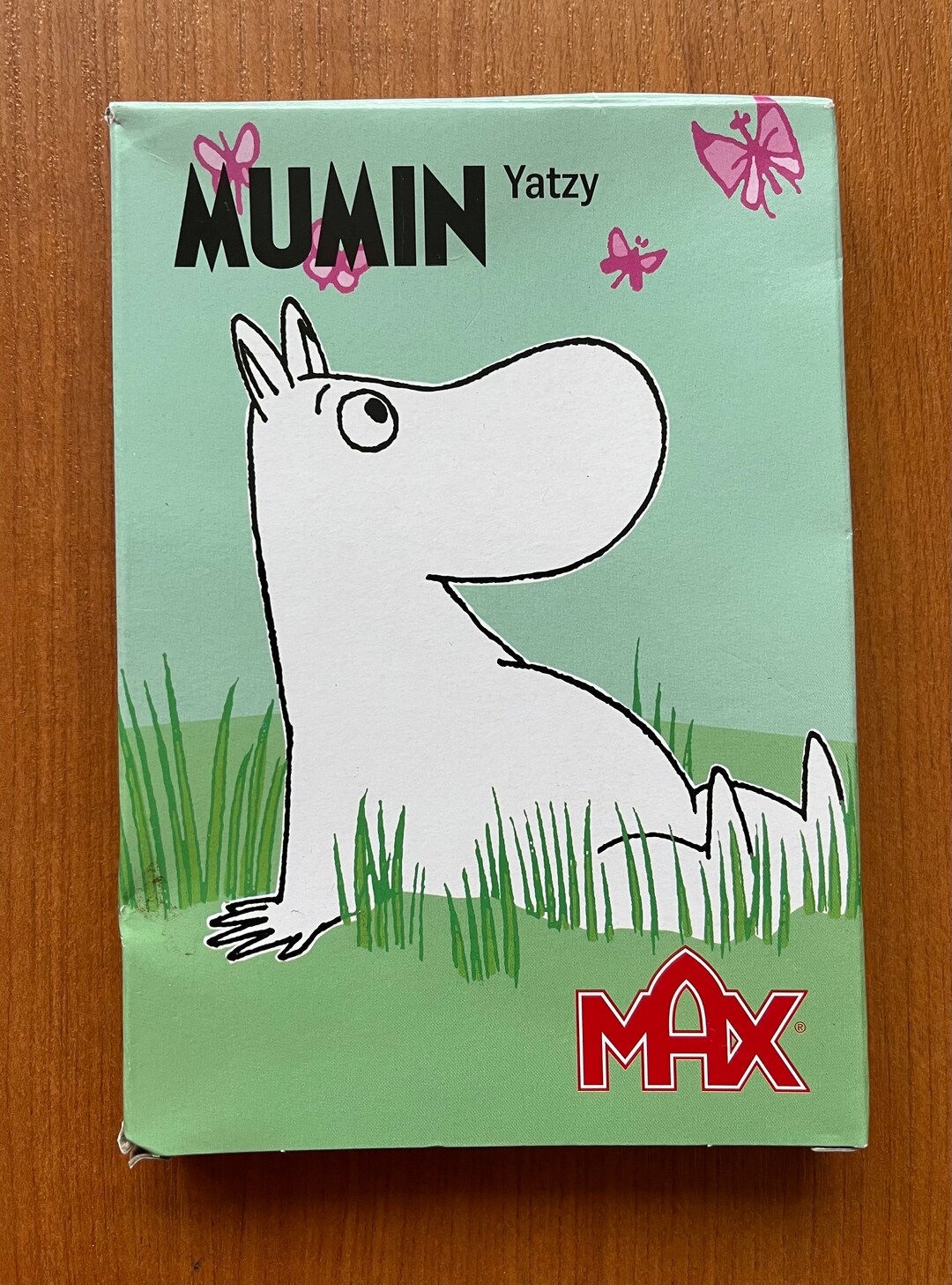 MUMIN Yatzy Game Set Swedish Language MAX Moomin Characters Game Kids ...