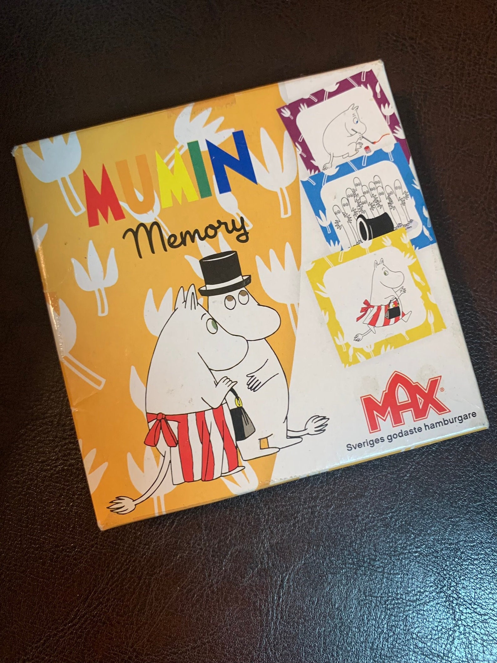 MUMIN Memory Game Vintage Max Game Kids Pre_school Age - Etsy