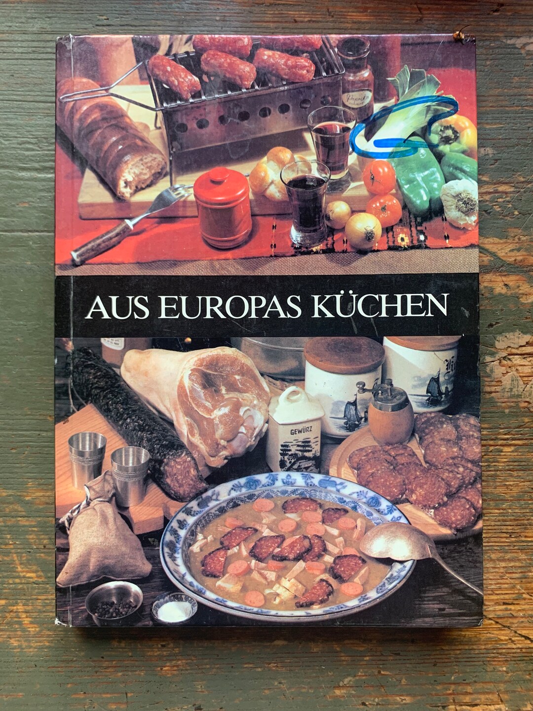 1984 German Vintage Cooking Book Aust Europas Kuchen East Germany ...