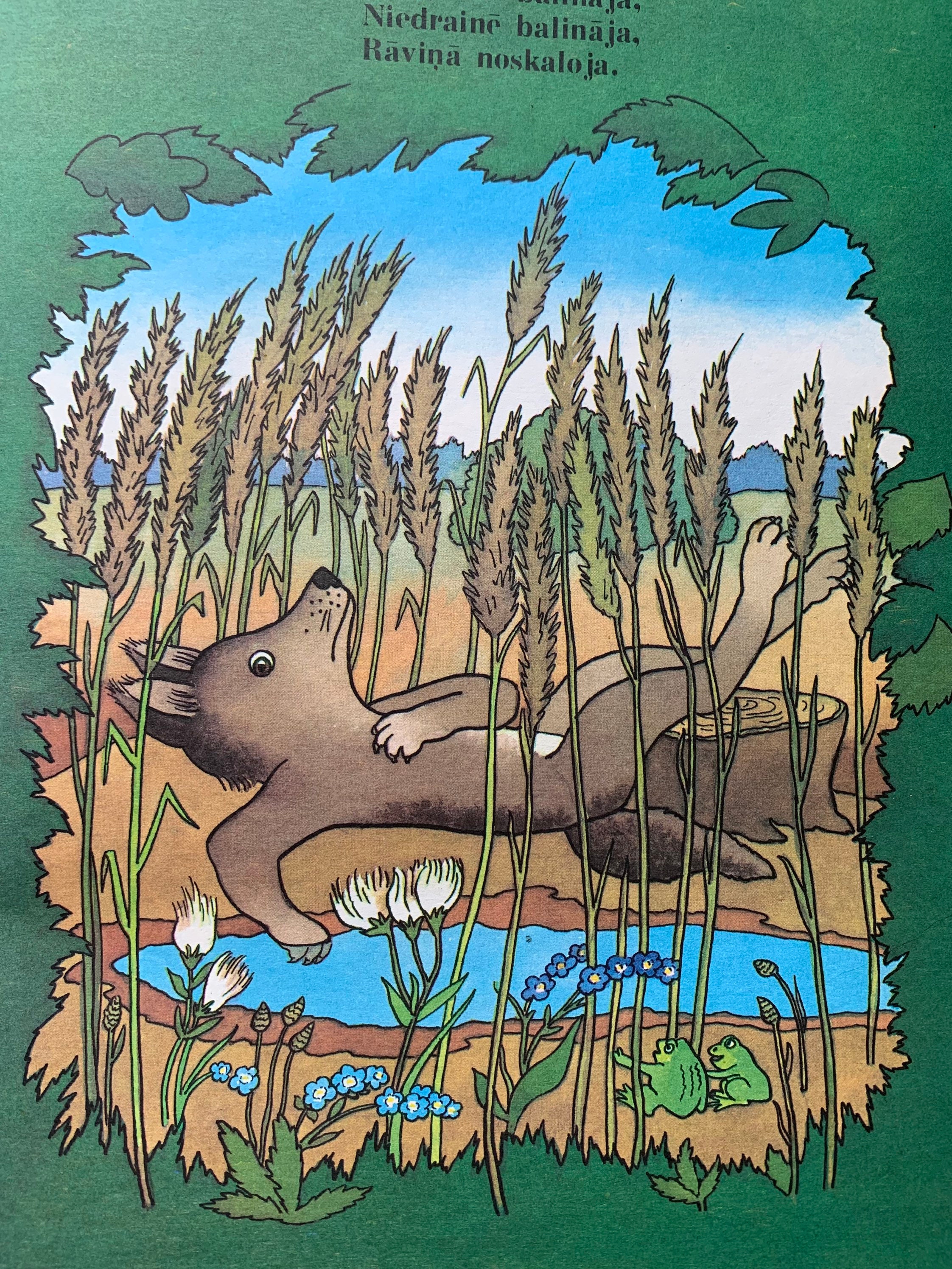 1990 Latvian Folklore Dainas Book Vintage Retro Edition Latvia Folk ...