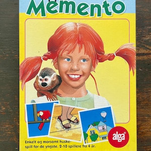 1983 BRIO Pippi Longstocking Memory Game Kids Pre_school Age ...