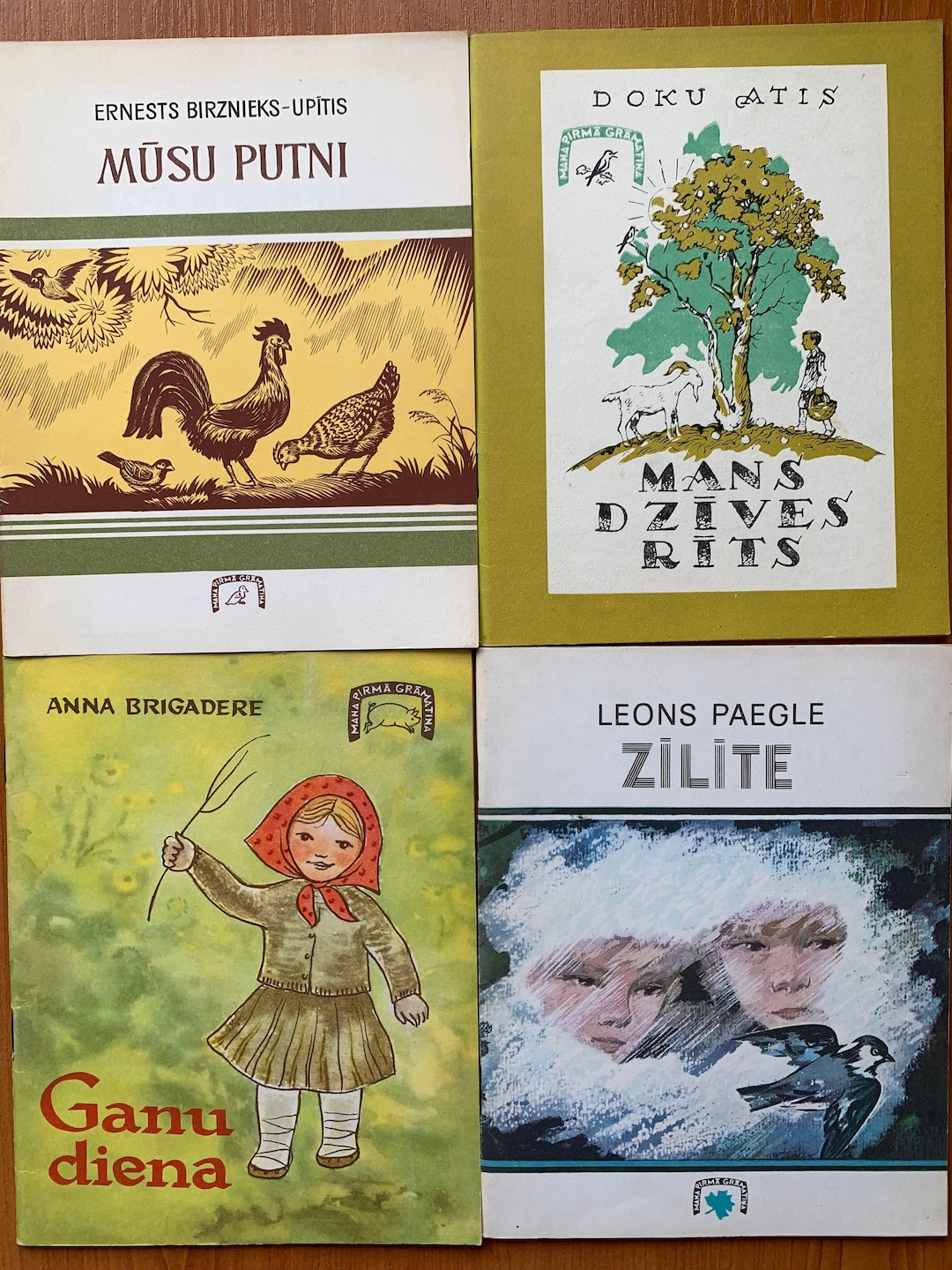 Latvian Children Books 4 CCCP Soviet Era Latvia Anna Brigadere - Etsy