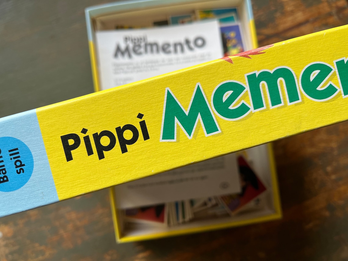 1983 BRIO Pippi Longstocking Memory Game Kids Pre_school Age ...