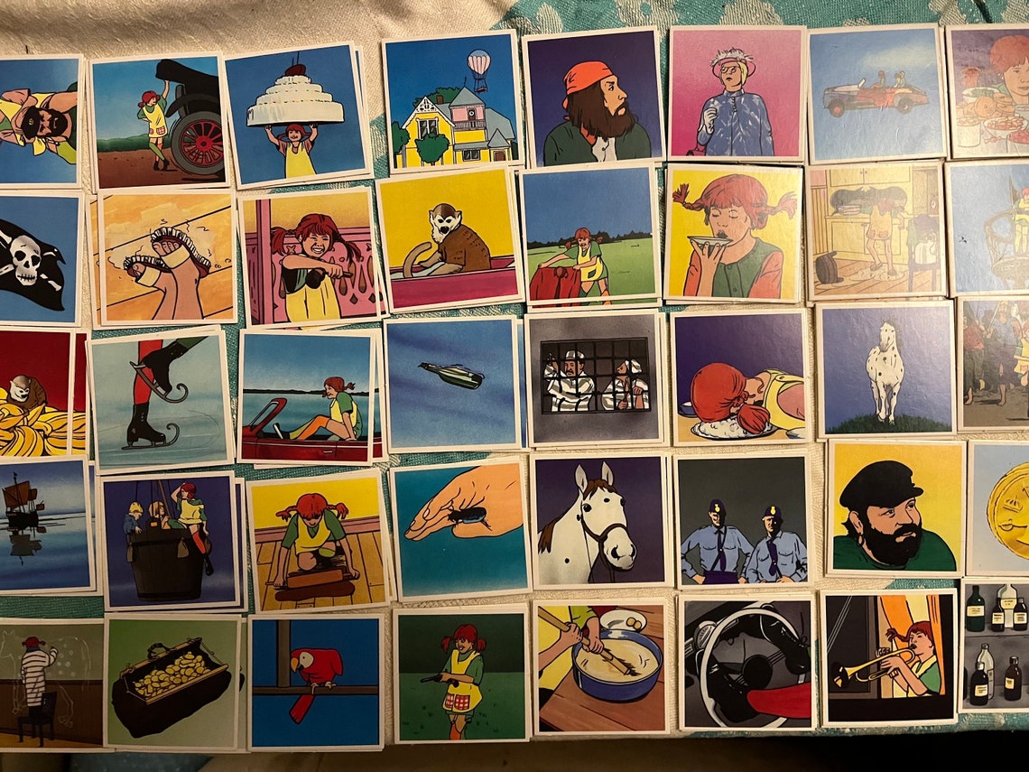 1983 BRIO Pippi Longstocking Memory Game Kids Pre_school Age ...