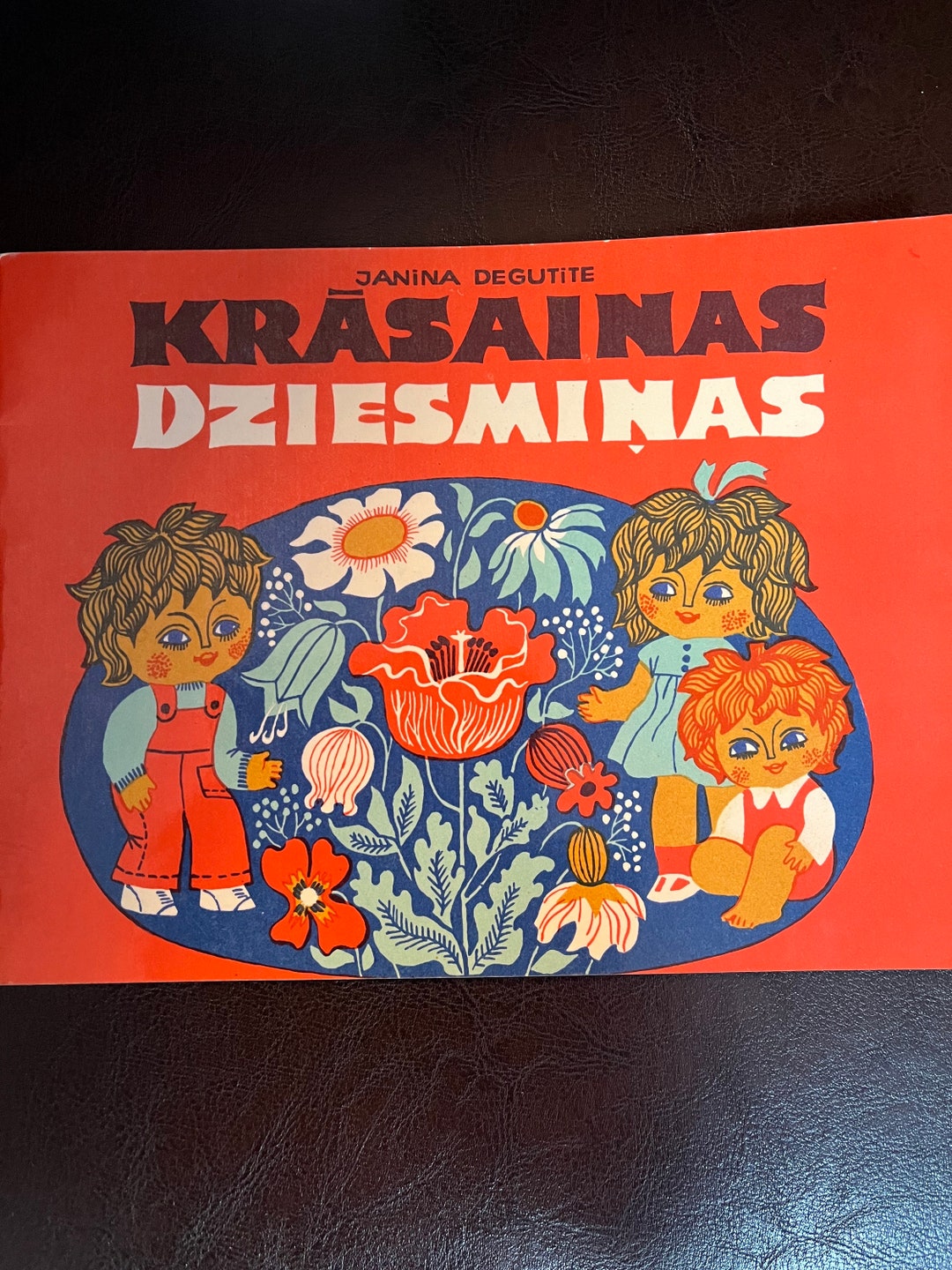 1973 Latvian Children Verses Book by Janina Degutite Lithuania Soviet ...