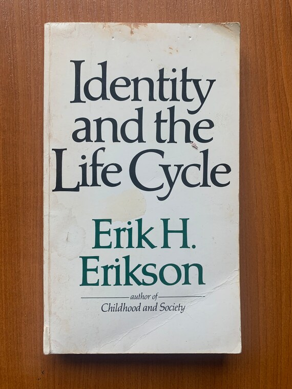 Erik H. Erikson Book Identity and the Life Cycle 1980 - Etsy