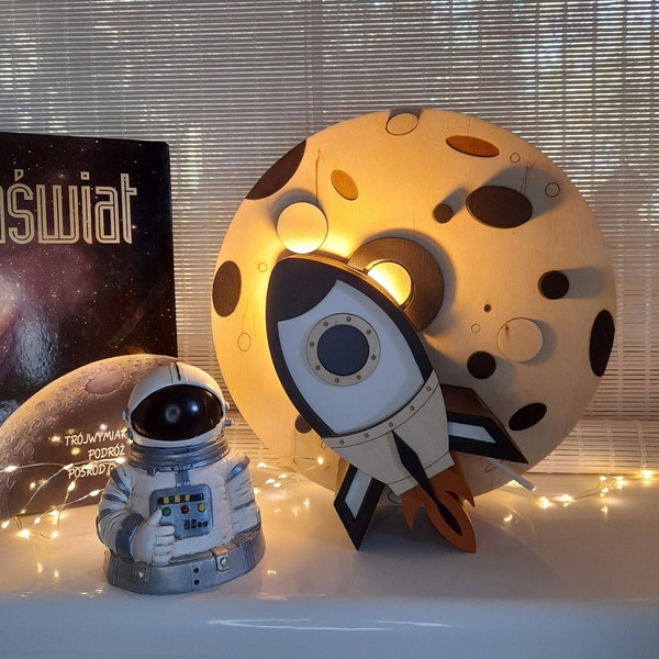 Space Lamp - Etsy