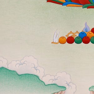 Authentic Hand-painted Amitayus Buddha Thangka | Symbol of Longevity ...