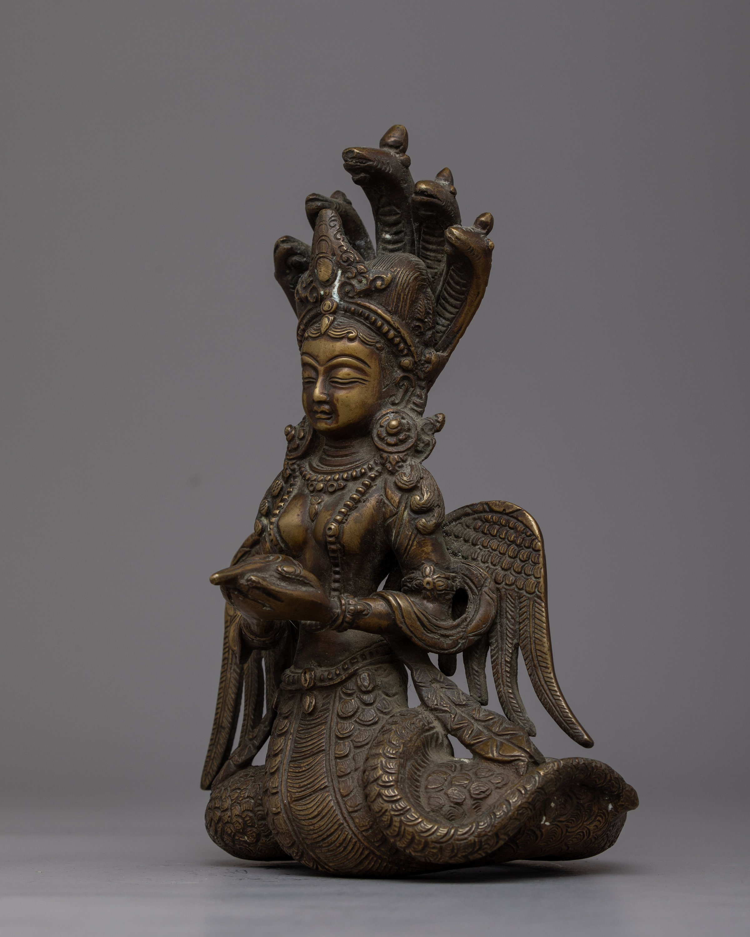 Divine Naga Kanya Statue | Symbol of Protection and Prosperity ...