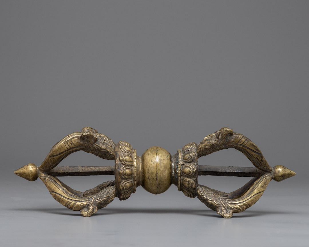 Antique Vajra Dorje the Thunderbolt of Enlightenment the Symbol of ...