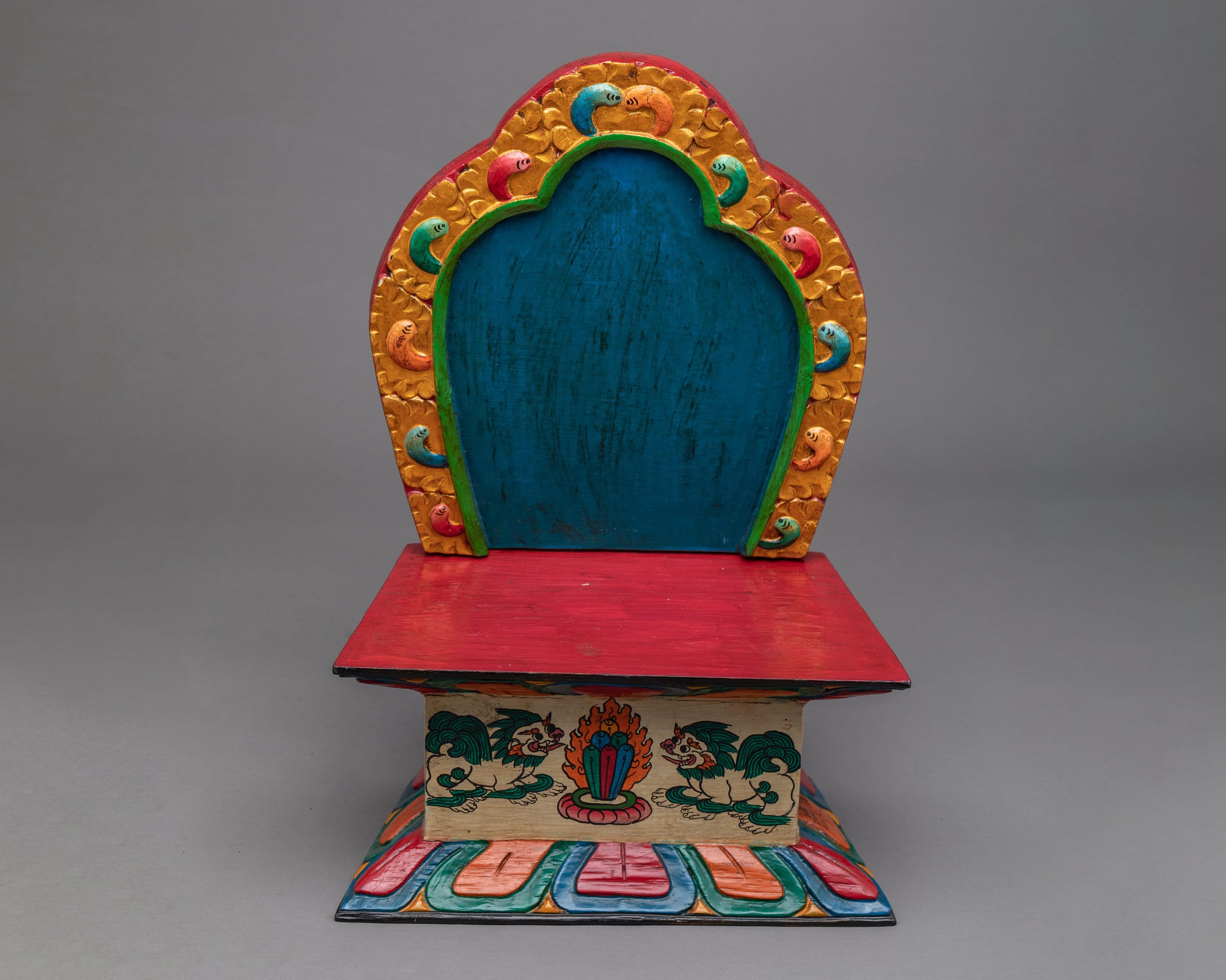 Wooden Altar Throne Altar Deco Tibetan Wooden Throne Spiritual ...