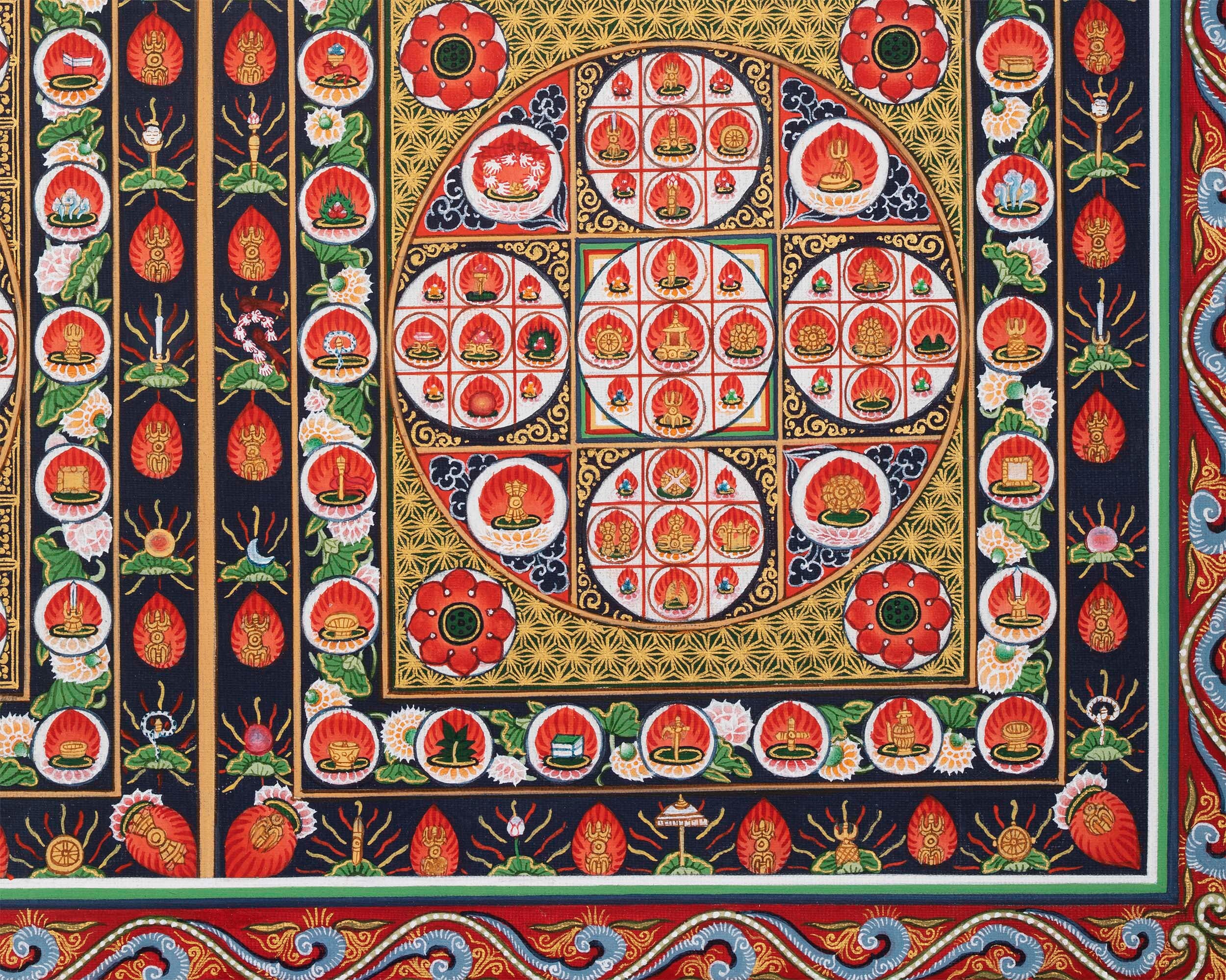 Giclee Print of Masterpiece Ryoukai Set Mandala | Art Print ...