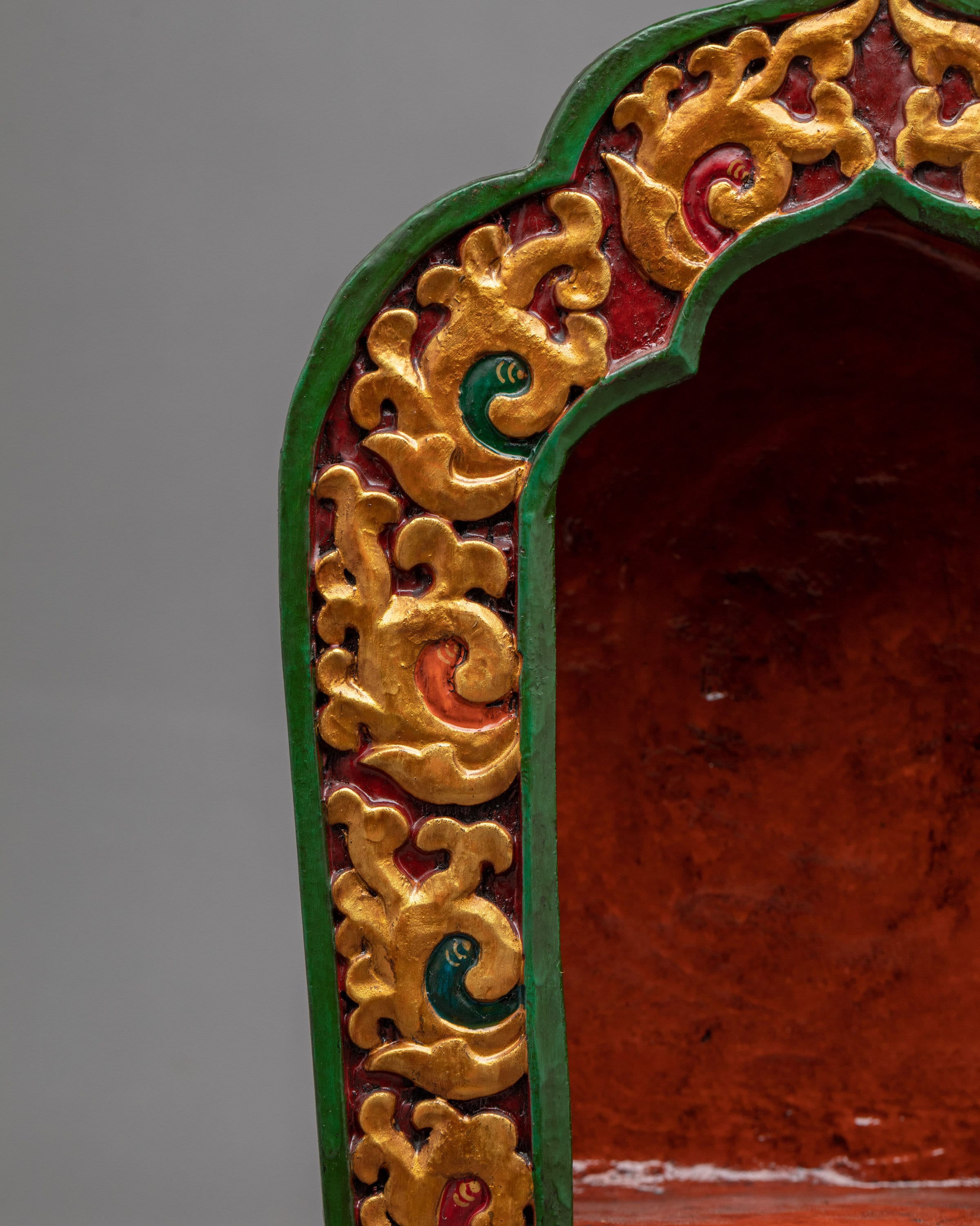 Enchanting Wooden Altar Throne Altar Deco Tibetan Buddhism Throne for ...