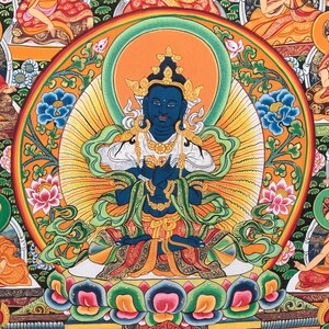 Vajradhara Lineage Thangka Art | High Quality Original Hand Painted ...