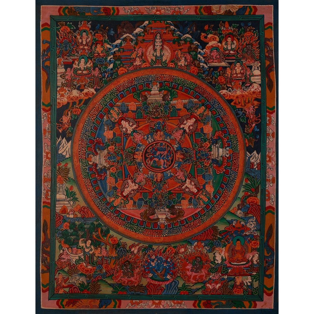 Divine Mandala Thangka Collection | Heruka Yamantaka & Buddha Mandalas ...
