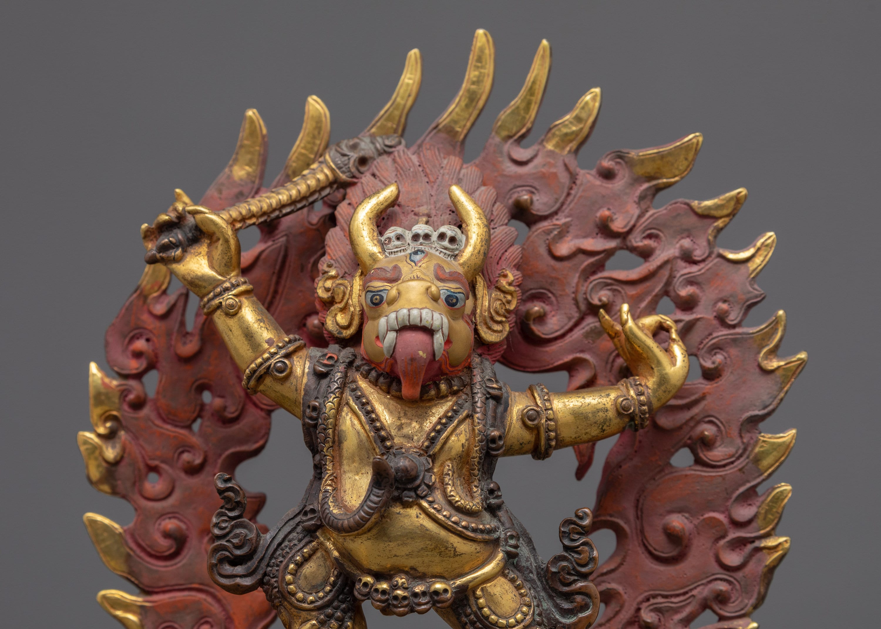 Old Dharma Raj Yama the King of the Law and Lord of Death - Etsy