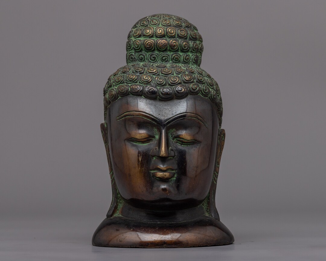 Buddha Snail Head Vintage Statue Add a Touch of Vintage Spirit to Your ...