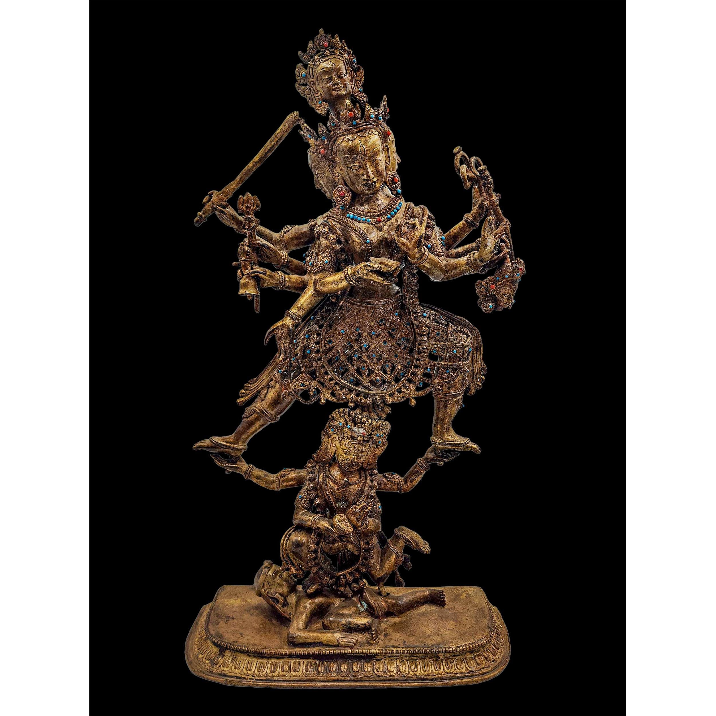 Goddess of Wealth Siddhi Lakshmi Statue | Divine Goddess Sculpture ...