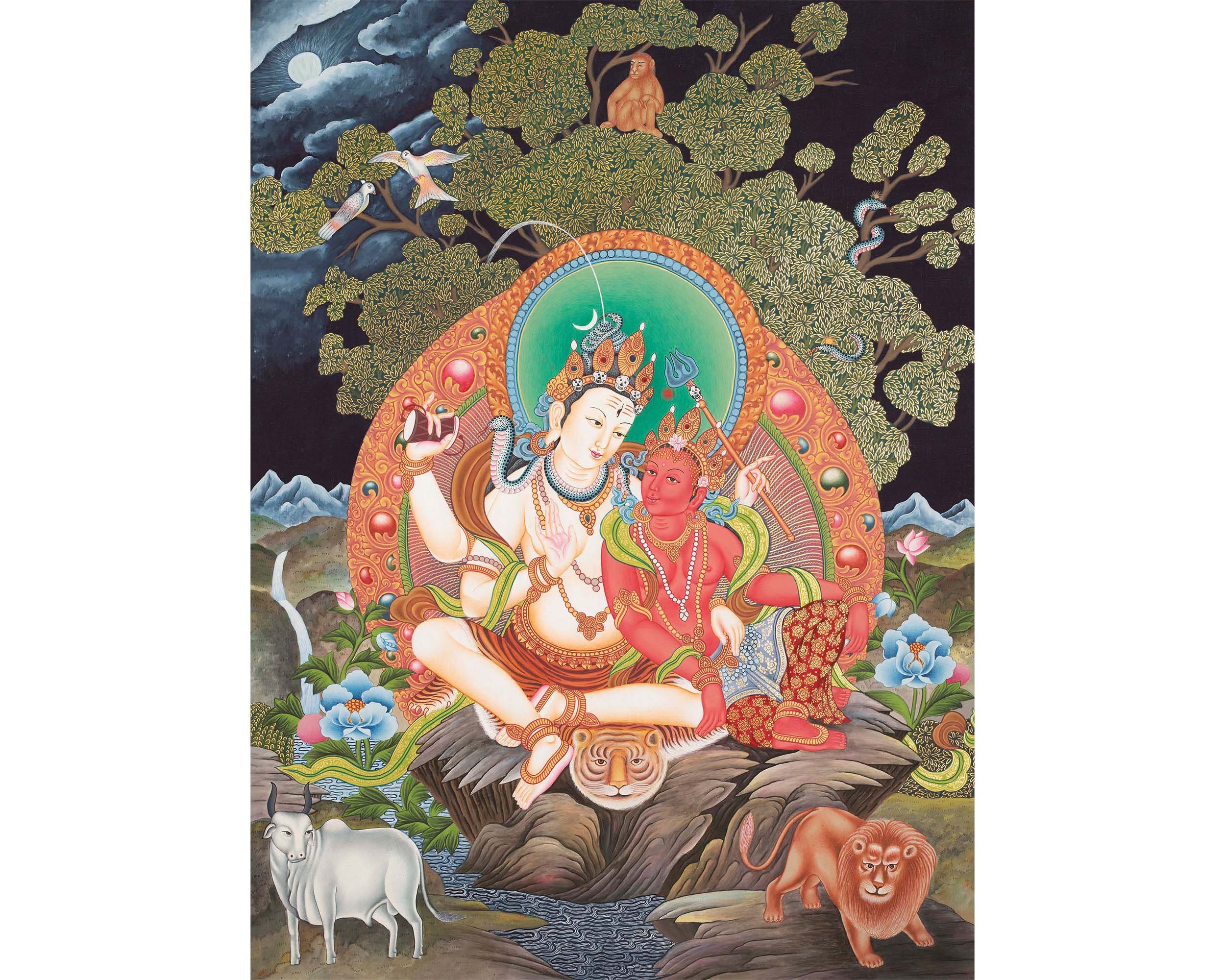 Rare Paintings Of Lord Shiva