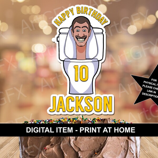 Skibidi Toilet Sticker - Etsy