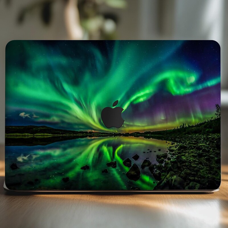 Laptop Skin Northern Lights - Etsy