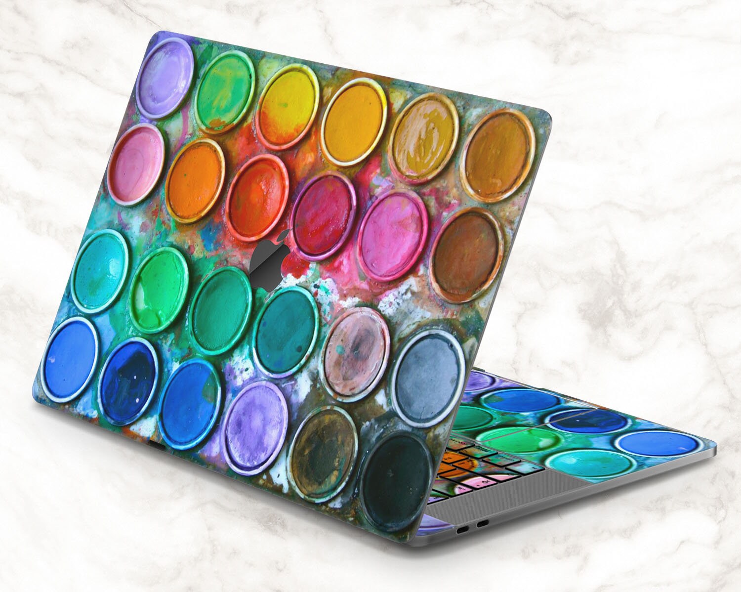 Palette of Colors Macbook Pro 15 Skin Colorful Macbook Mac Pro - Etsy
