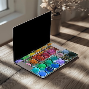 Palette of Colors MacBook Pro 15 Skin Colorful M4 M3 M2 Creative Mac ...