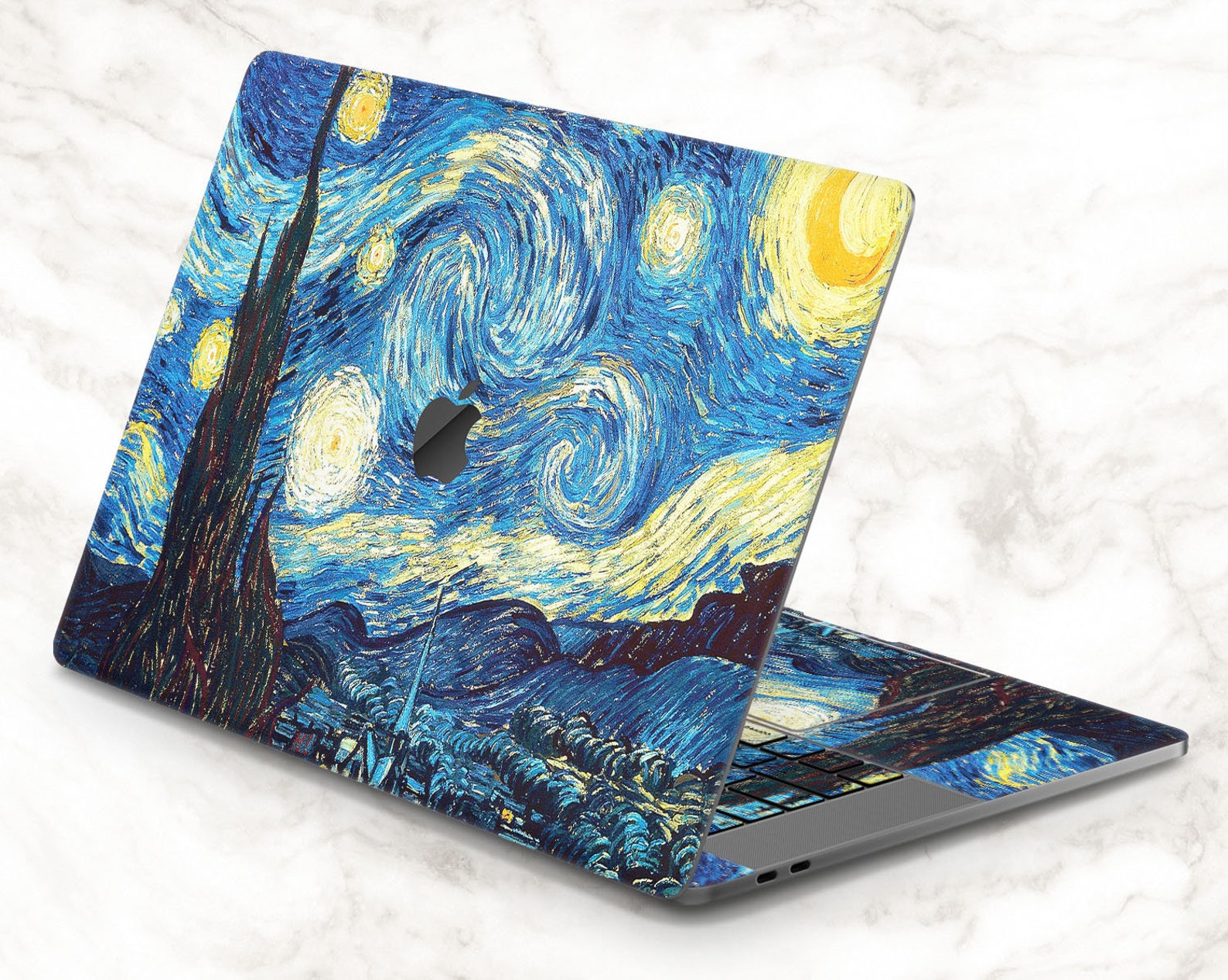 Van Gogh Macbook Mac Air 13 Cover Starry Night Macbook 16 - Etsy