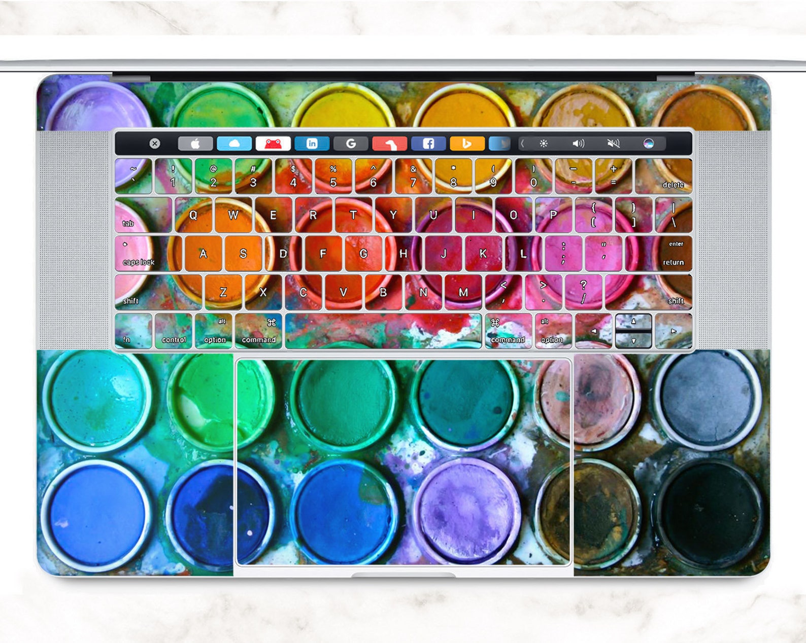 Palette of Colors Macbook Pro 15 Skin Colorful Macbook Mac Pro | Etsy