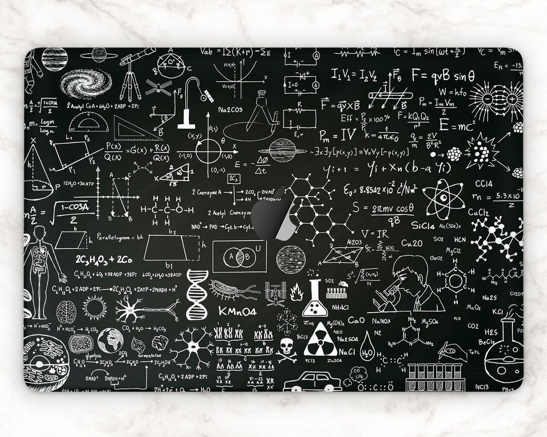 Math MacBook Skin MacBook Pro 15 Cover Nerd Laptop Skin Mac Book Pro 16 ...