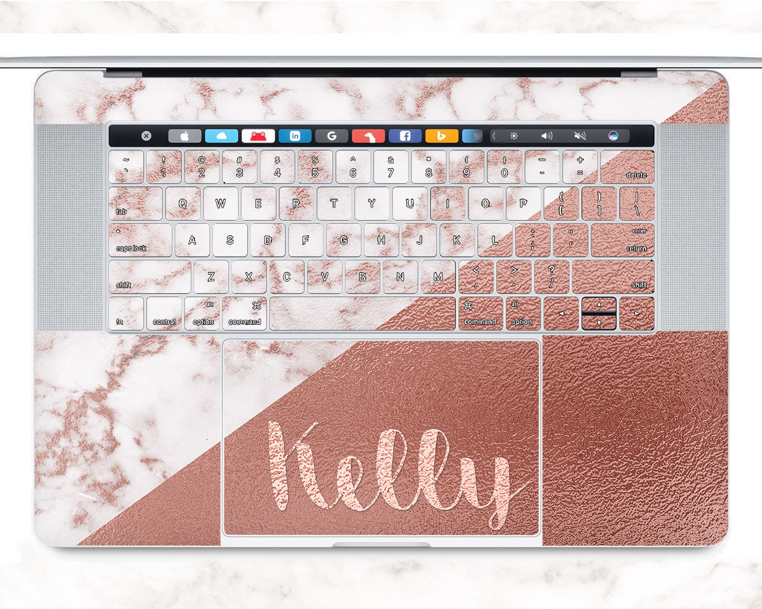 Custom Macbook Skin 15 Inch Laptop Cover Mac Marble Decal 16 | Etsy