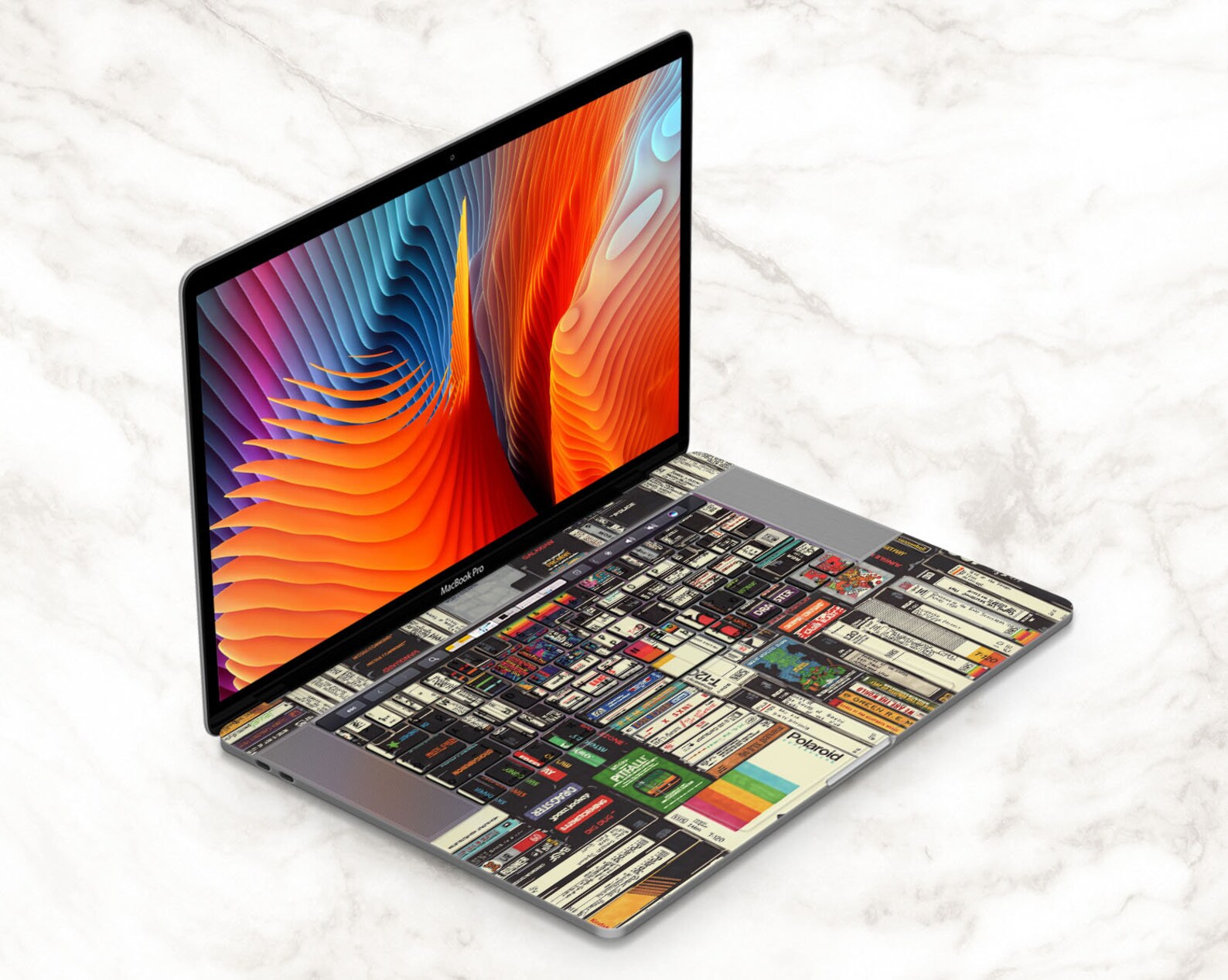 Retro Laptop Decal Mac Pro 15 Skin Tape Cassette Macbook Air - Etsy