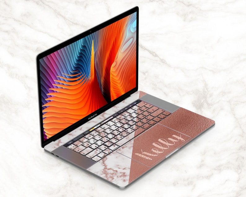 Custom Macbook Skin 15 Inch Laptop Cover Mac Marble Decal 16 - Etsy